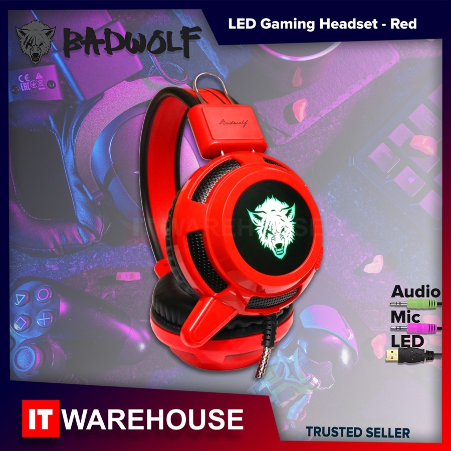 Bad Wolf Gaming Headset - LED Badwolf | Lazada PH