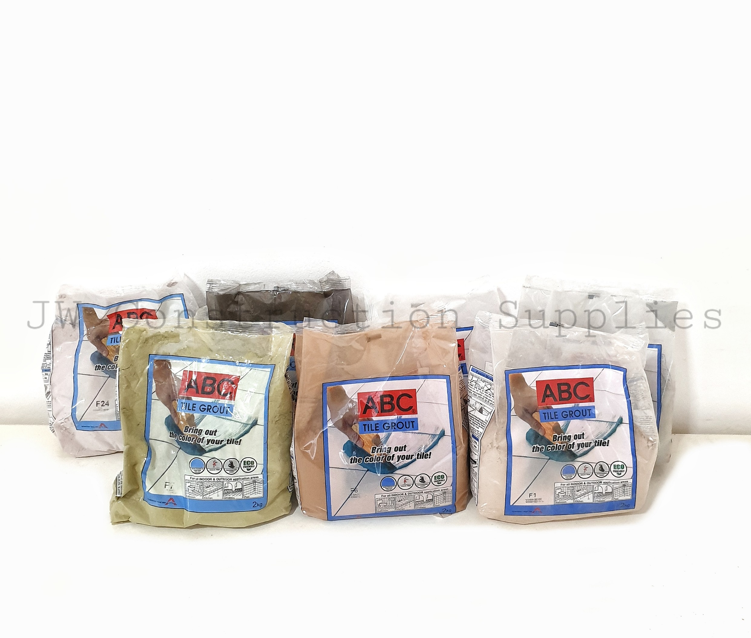 ABC Tile Grout 2kg (F1, F6, F7, F12, F14, F15, F24) | Lazada PH