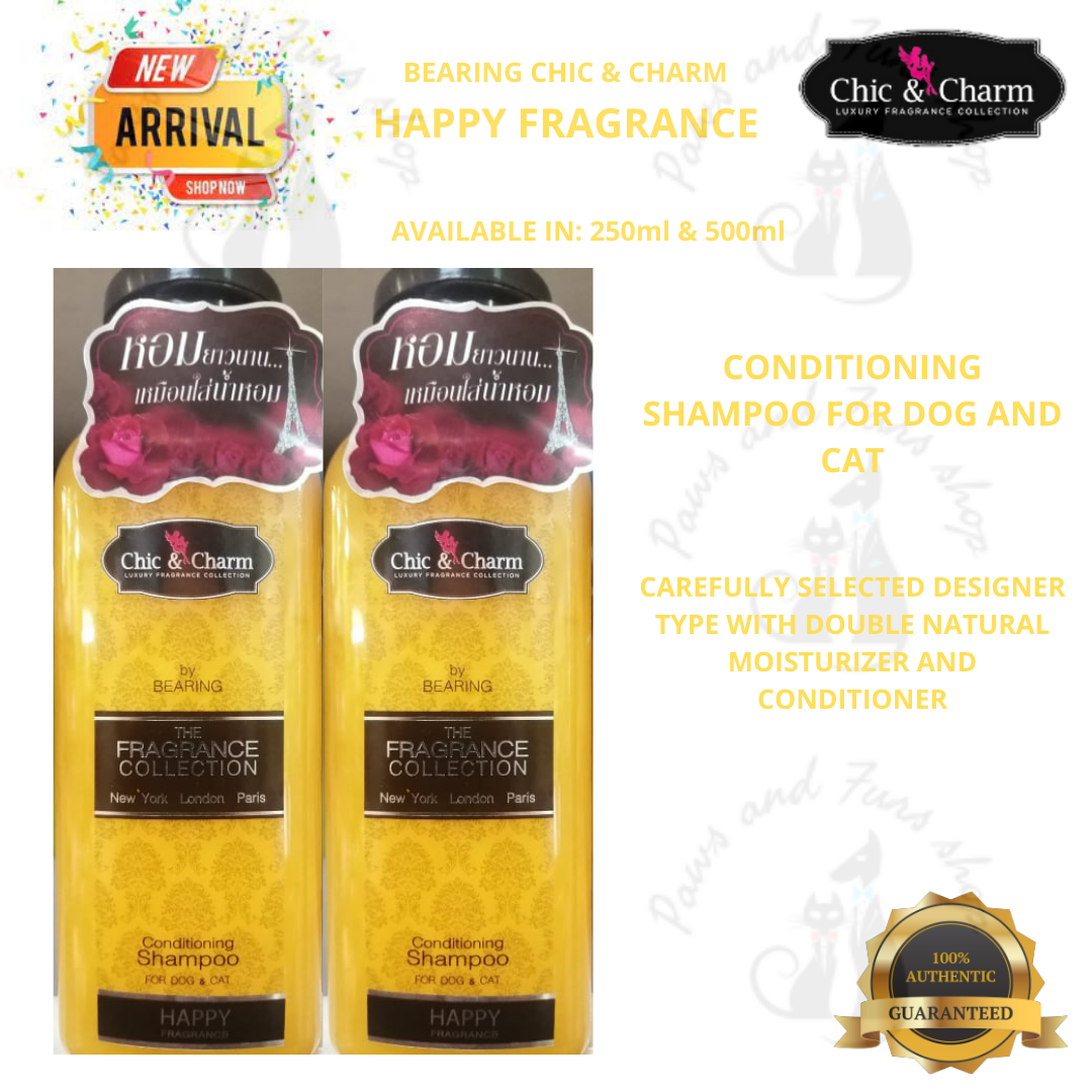 BEARING Chic and Charm Conditioner Shampoo for Dog And Cat Happy ...