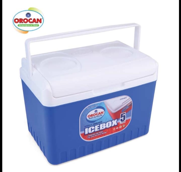 Orocan Mini Ice Box Chest Insulated Cooler 5 - Liters with Handle ...