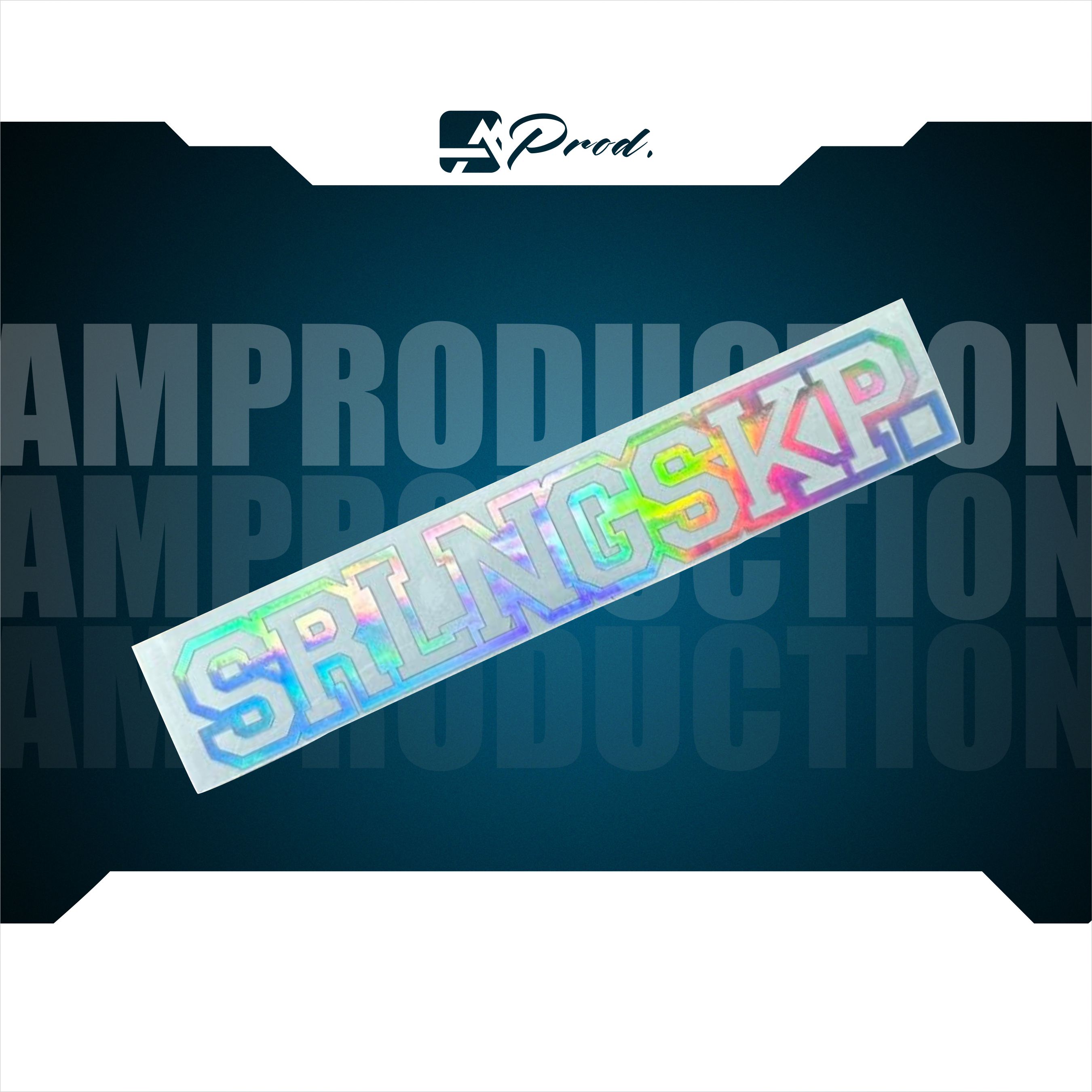 SARILING SIKAP cut-out decal sticker for MOTORCYCLE , CAR , HELMET and ...