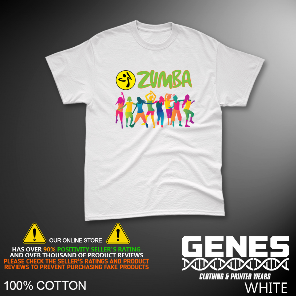 Assorted Colors Zumba Fashion zumba shirt Quality Cotton (Adult ...