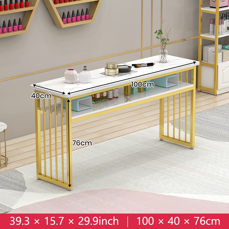 Manicure Table Nail Desk Workstation Stylist Equipment Makeup Table ...