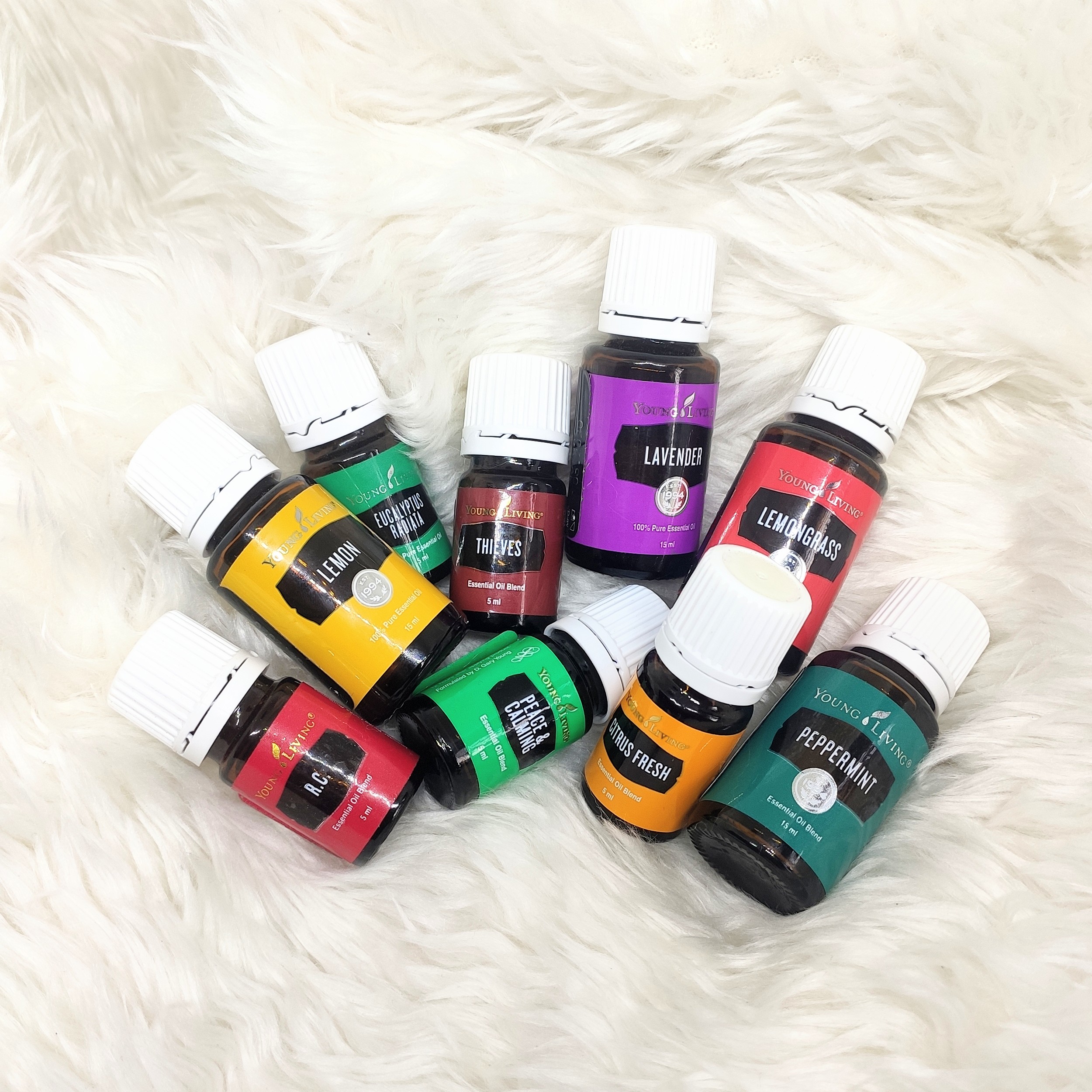 Young Living Essential Oil in sealed bottles , 2ml sample , and single ...
