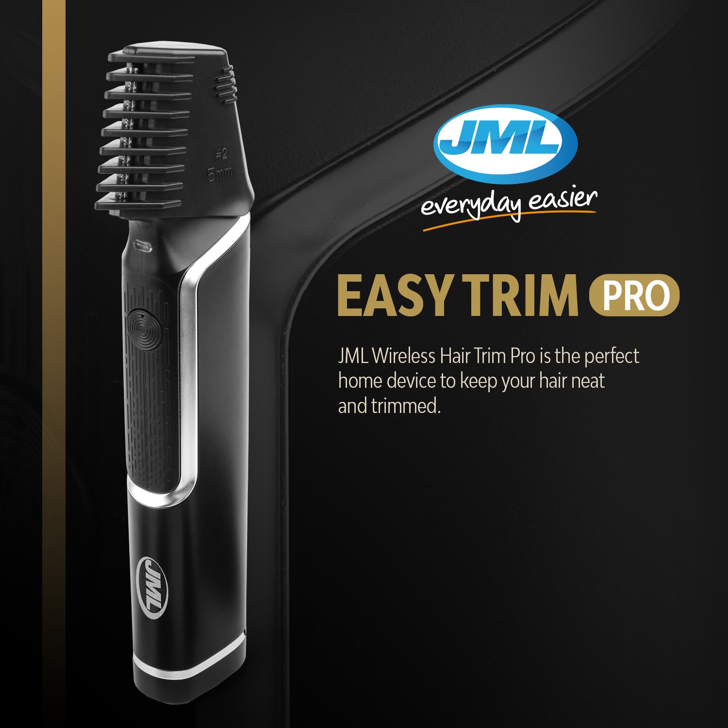 JML Easy Trim Pro Portable Rechargeable Trimmer ETPRO | Lazada PH