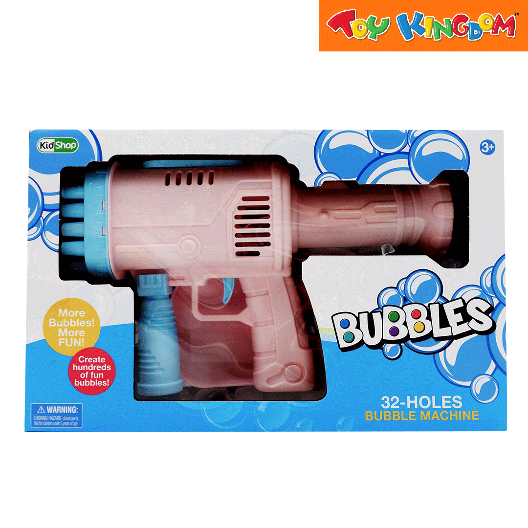 KidShop Pink 32 Holes Bubble Machine | Lazada PH