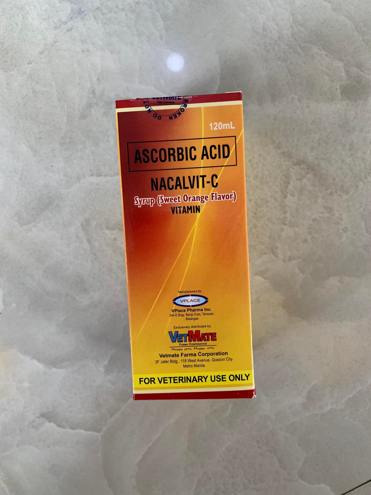 VET MATE Ascorbic Acid Nacalvit C 120ml | Lazada PH