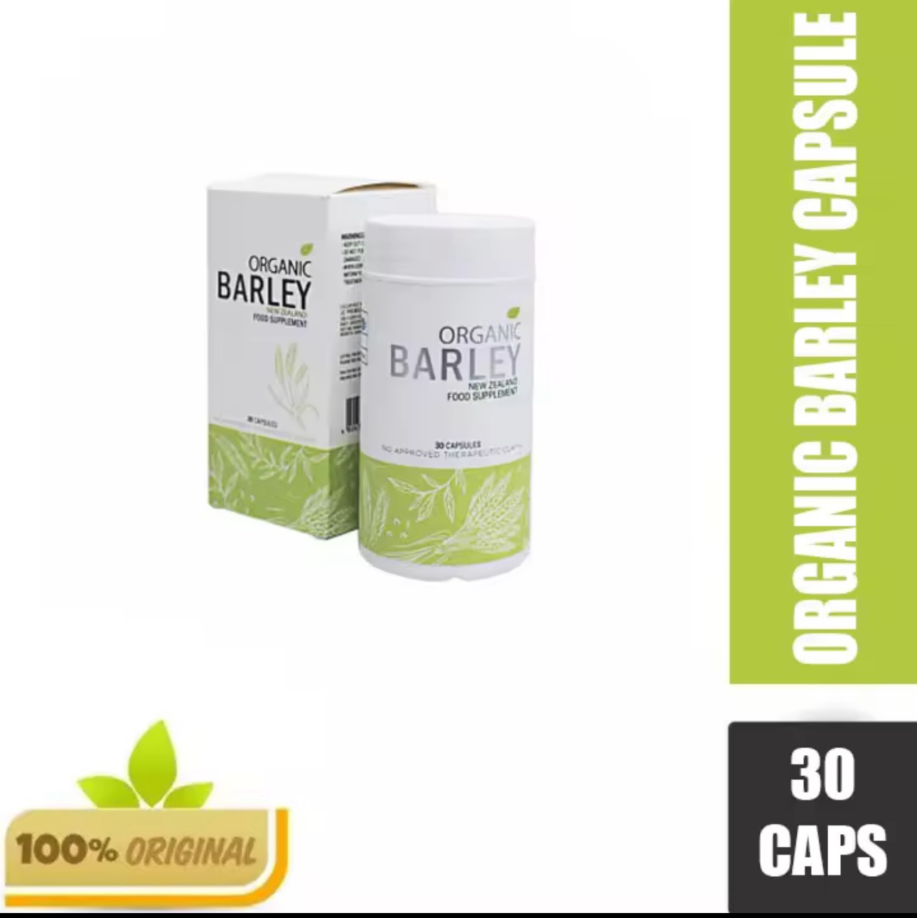 Organic Barley Capsule 30 Capsules - Imported from New Zealand ...