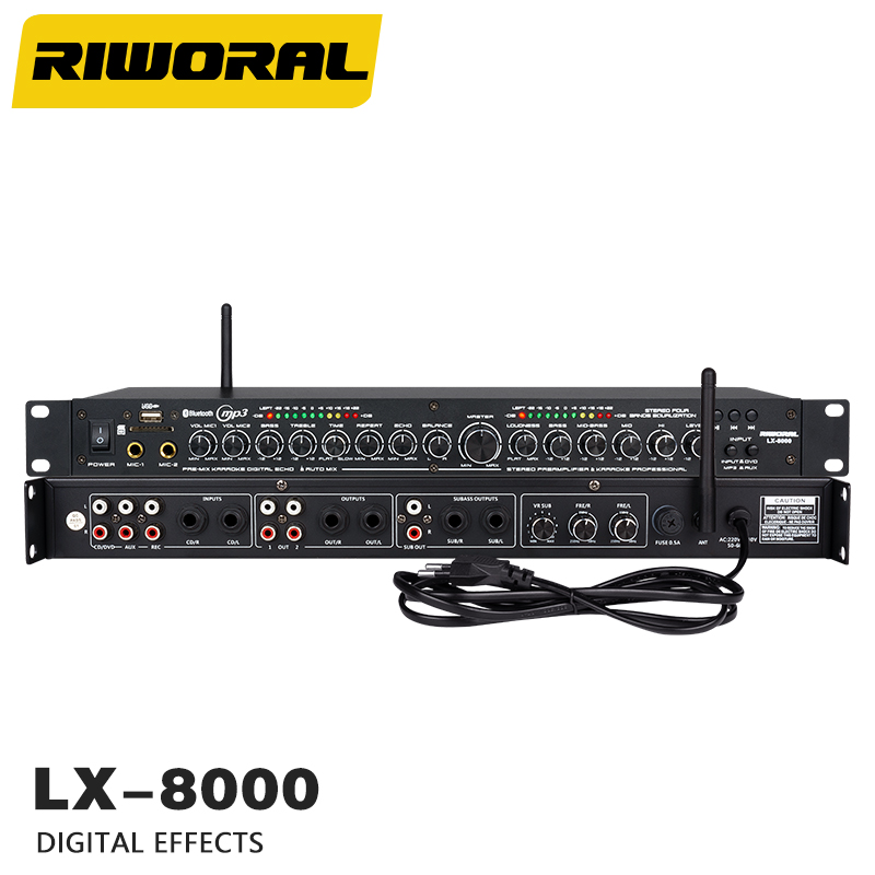 Effects Processor FBX Bluetooth DSP Reverber Effect Audio Interface ...