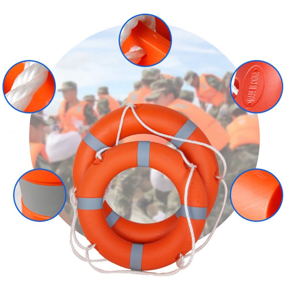 Life Ring Life Buoy 2.5 Kg Orange w/ Reflector Lifeguard | Lazada PH