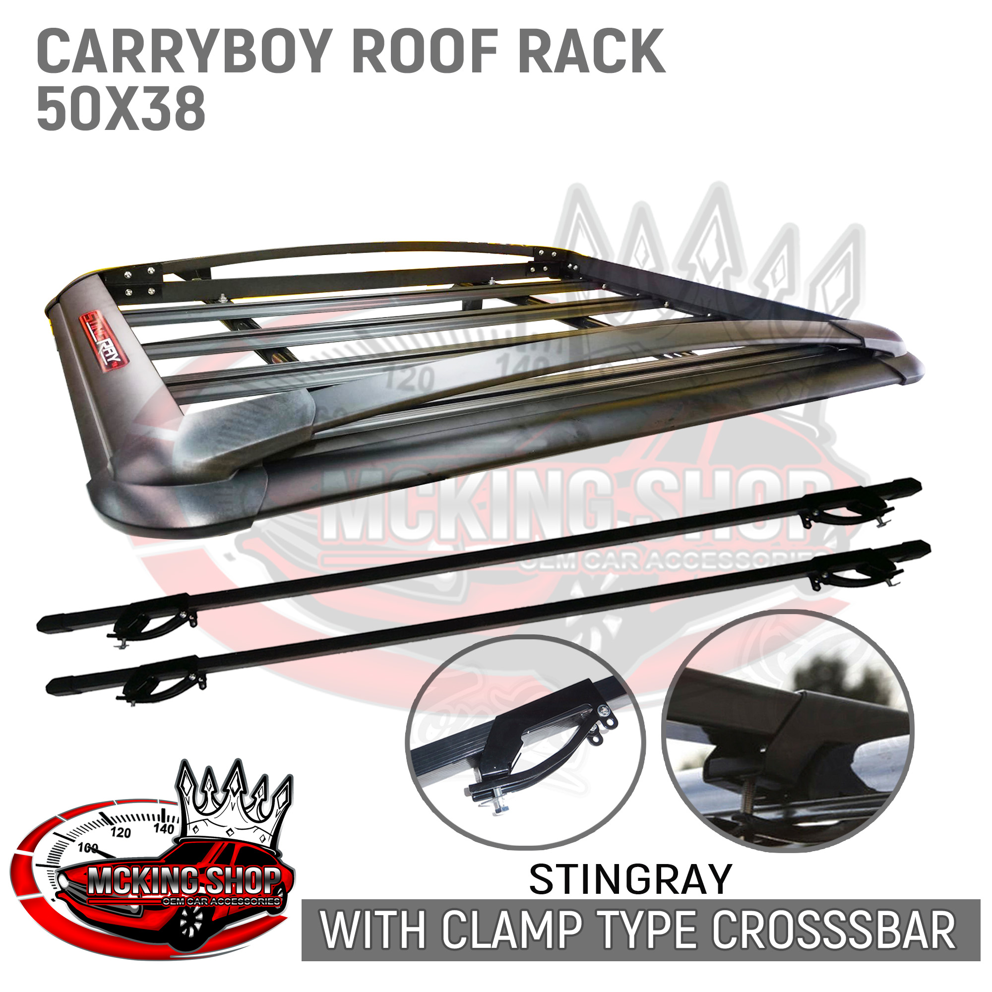 Carryboy Topload/ Top load Carrier Rook Rack/ roofrack with Stingray ...