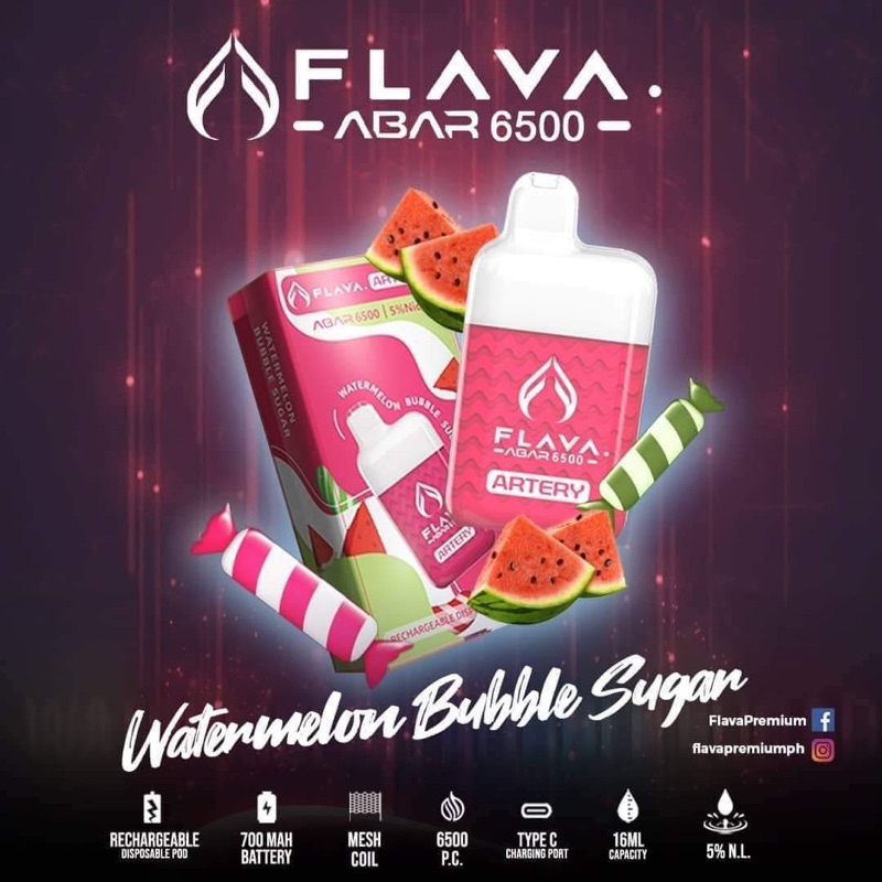 Flava By Artery Abar 6500 Puffs Disposable Vape | Lazada PH
