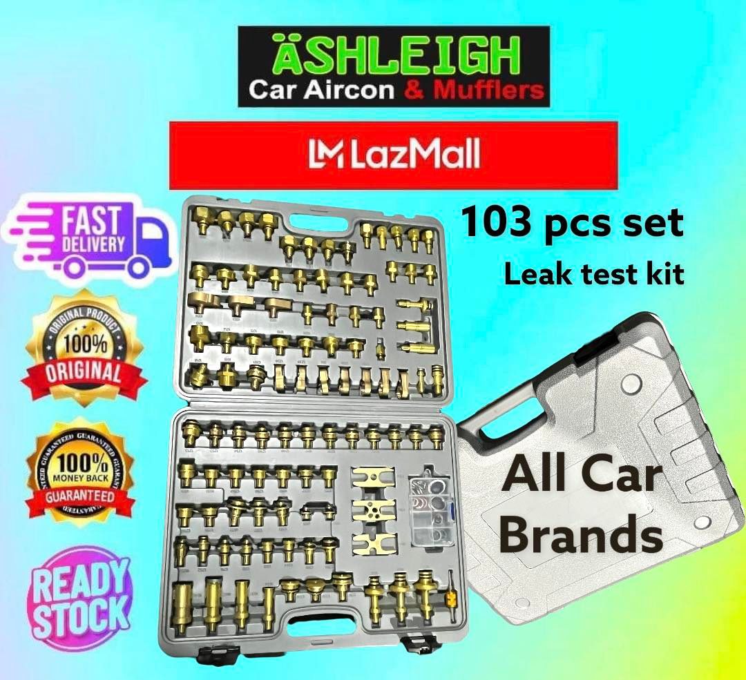 Ashleigh 103pc set Car Aircon Leak Test Kit Repair Automotive Air ...