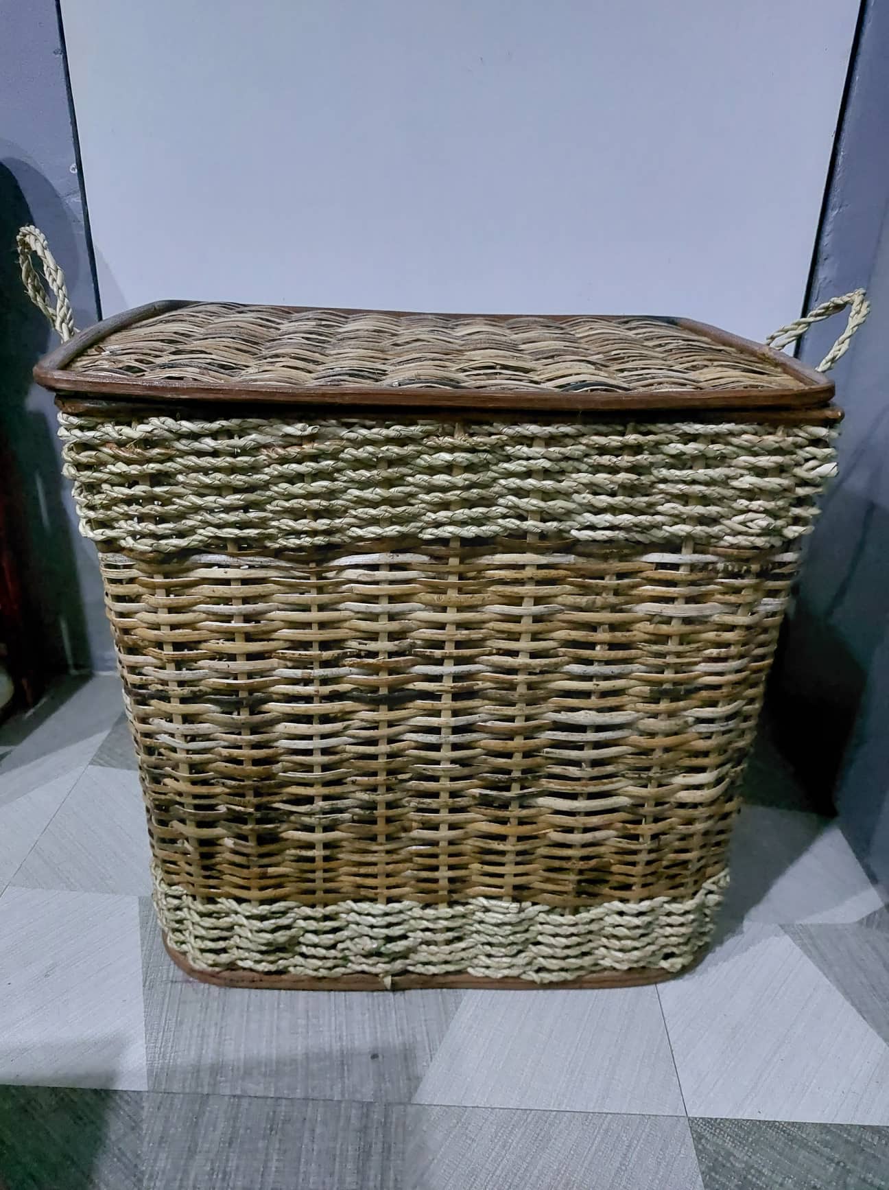 native rattan hamper | Lazada PH