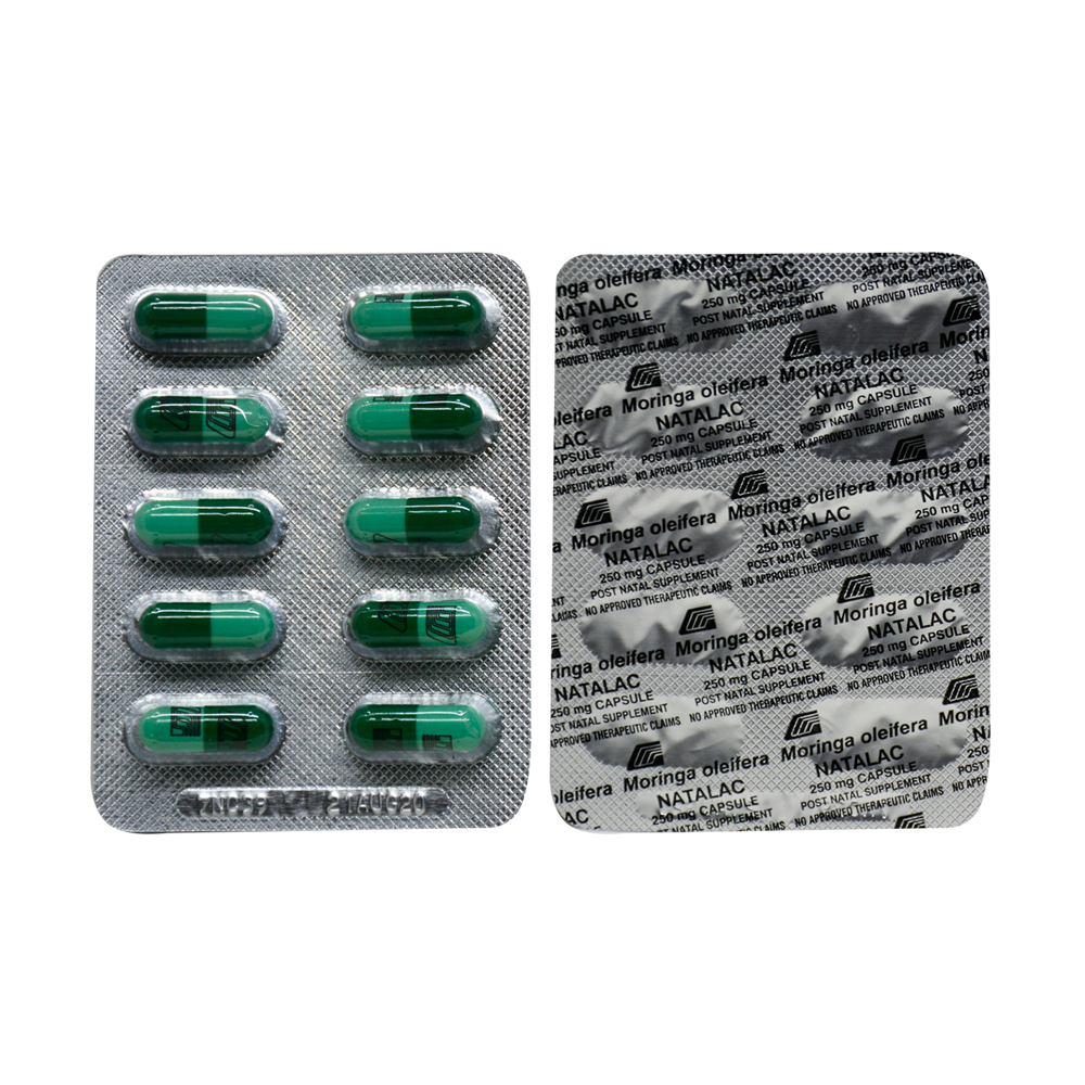 NATALAC Moringa Oleifera 250mg Capsule 1 Capsule | Lazada PH