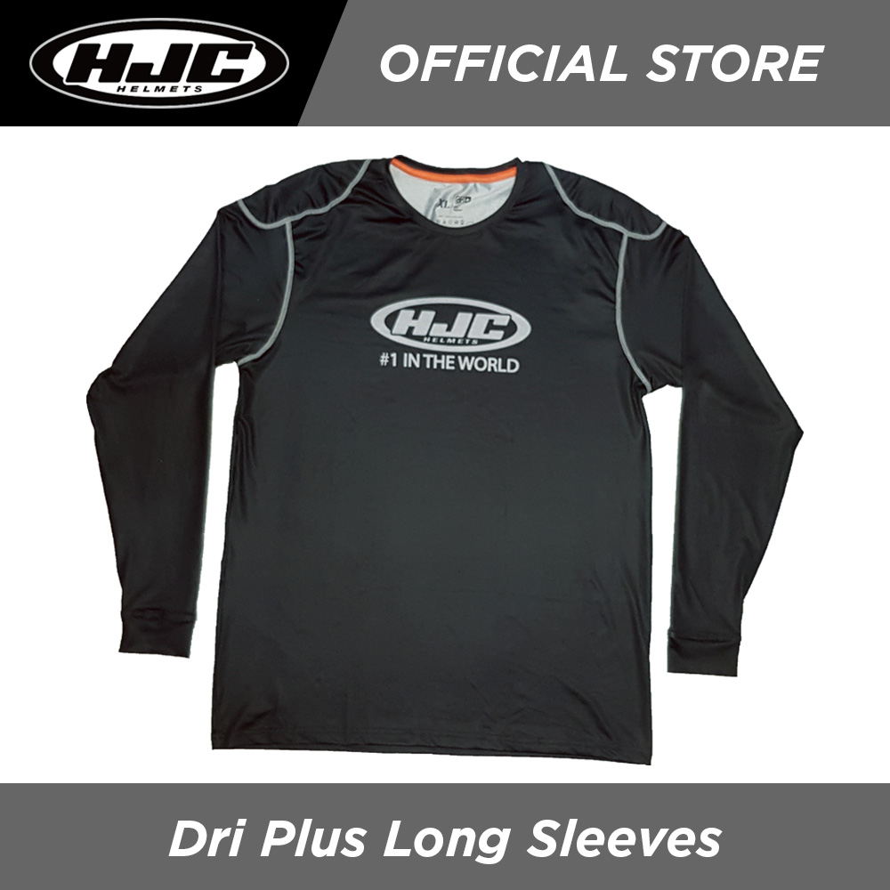 HJC Dri Plus Long Sleeves Black | Lazada PH