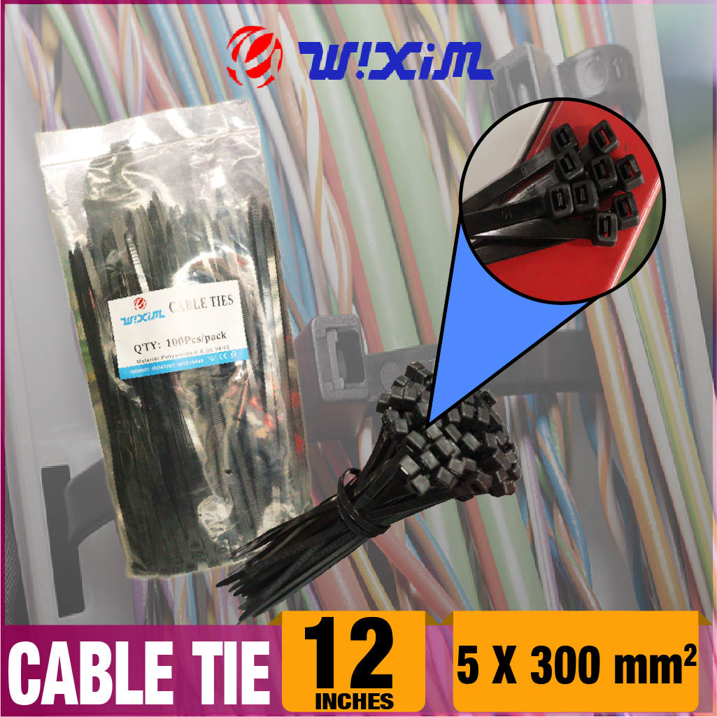 TREV WIXIM Nylon cable tie (100PCS. PER PACK) | Lazada PH