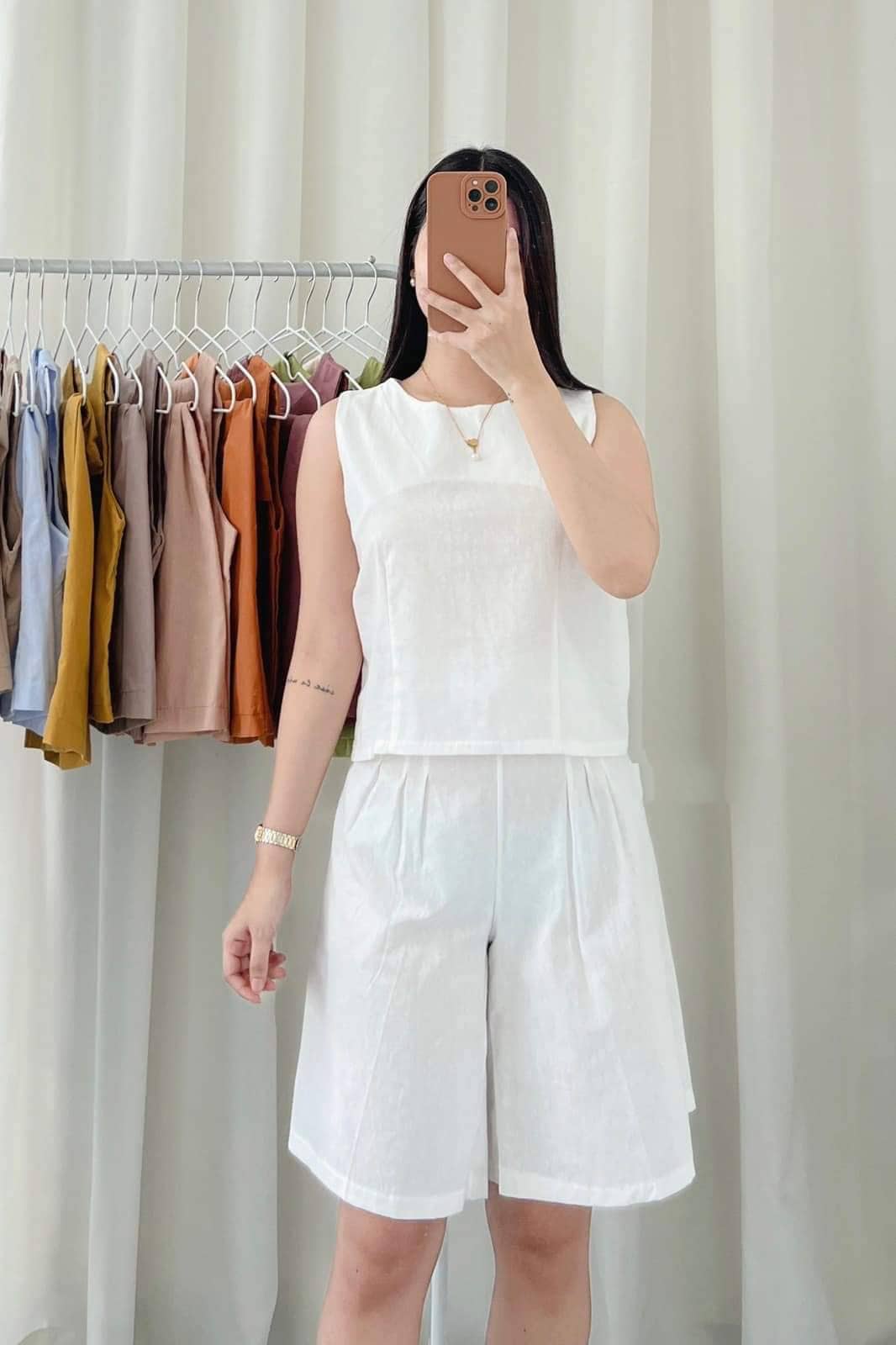 Trendy Cassandra Set | Top and Short Terno | Lazada PH