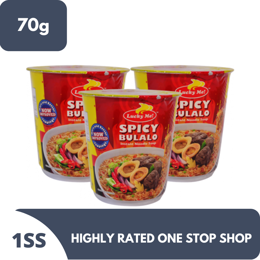 Lucky Me Spicy Bulalo 70g x 3pcs | Lazada PH