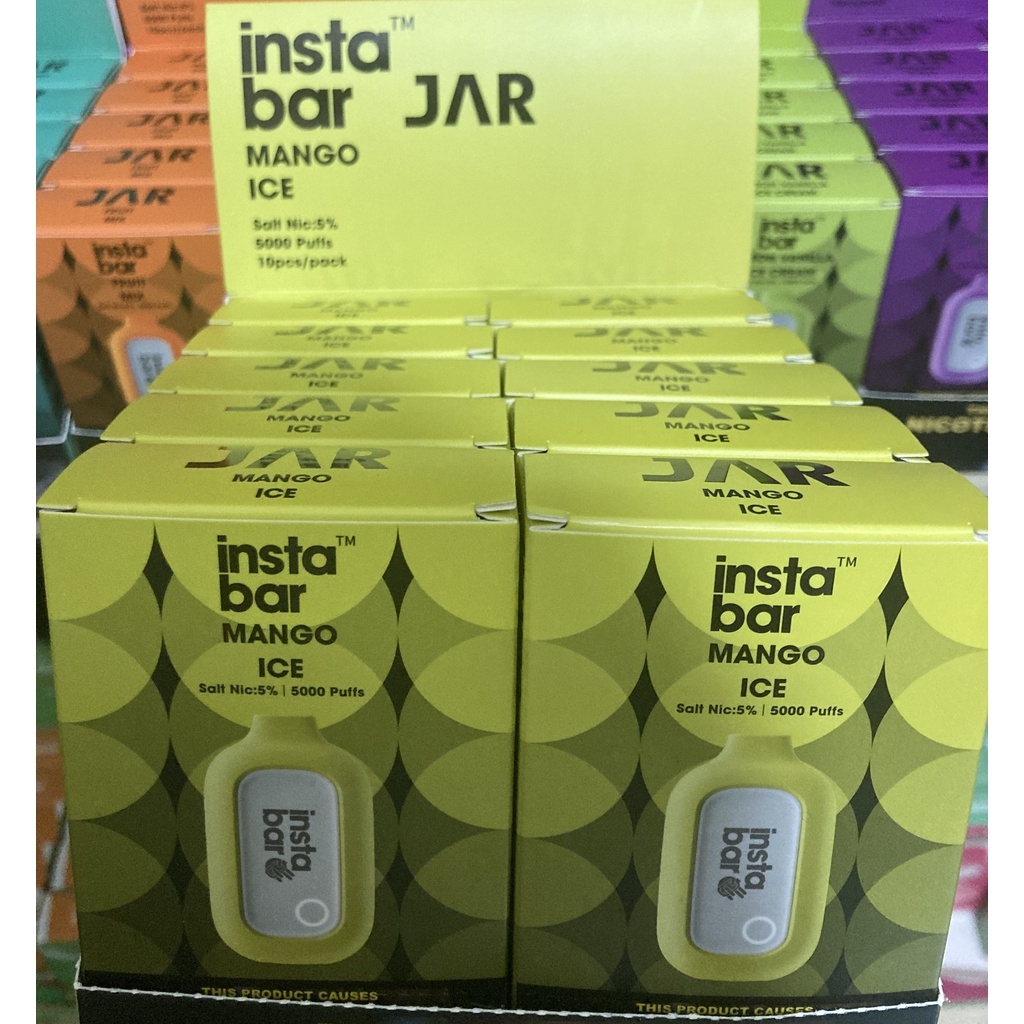 VAPER Instabar 5000 puffs (Mosmo/Aebar flavors) | Lazada PH