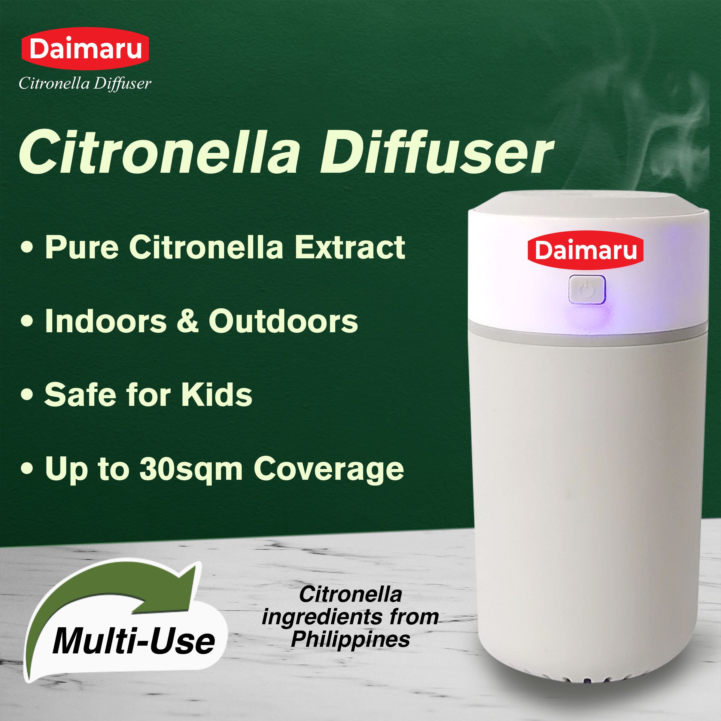 DAIMARU CITRONELLA DIFFUSER | Lazada PH