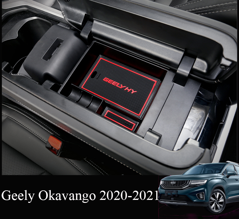 LAIFU Geely Okavango 2020-2022 Armrest Box Storage Box Center Console ...