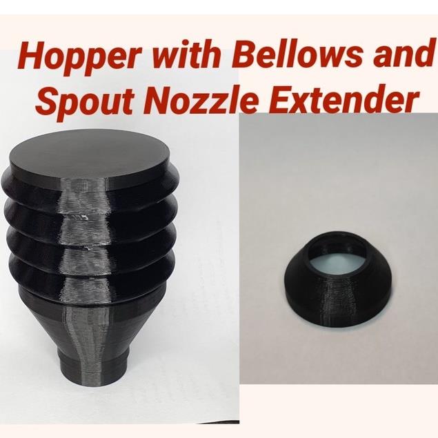 In stock- 600N Single Dose Hopper w/ Durable TPE Bellows Hard Top and ...