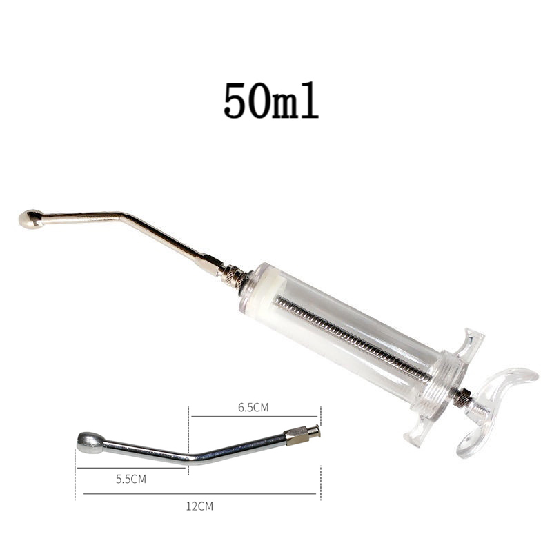 Heavy Duty Syringe + Oral Drencher Nozzle Drench Syringe Nozzle Oral ...