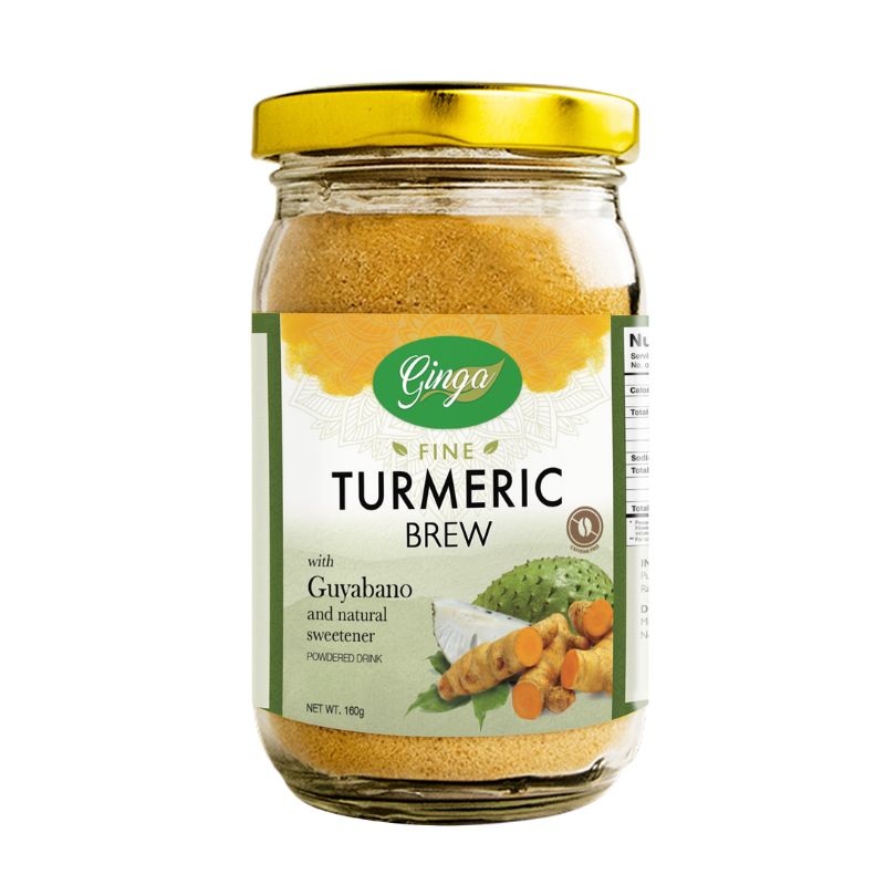 Ginga Turmeric Brew with Guyabano 160g | Lazada PH