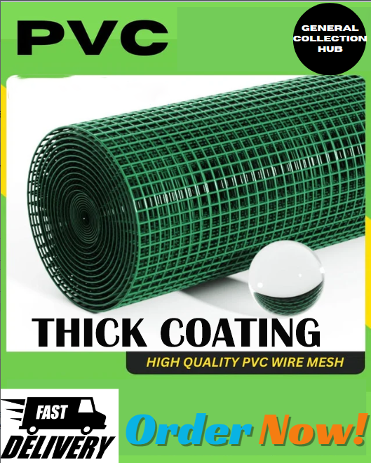 PVC Coated WELDED WIRE MESH | Mesh Screen Chicken Wire Pet cage | Plant ...