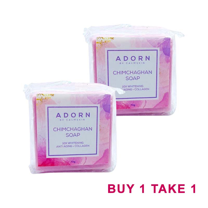 ADORN By Calmskin Blueberry Whipped Scrub / Chimchaghan Soap / Radiance ...