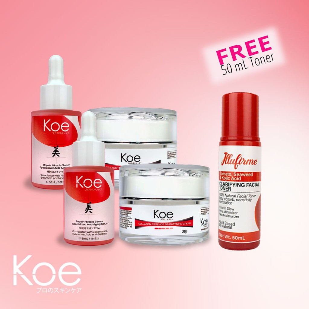Koe Skincare 2 Sets: Koe Serum and Cream Radia-Lift Comboykp | Lazada PH