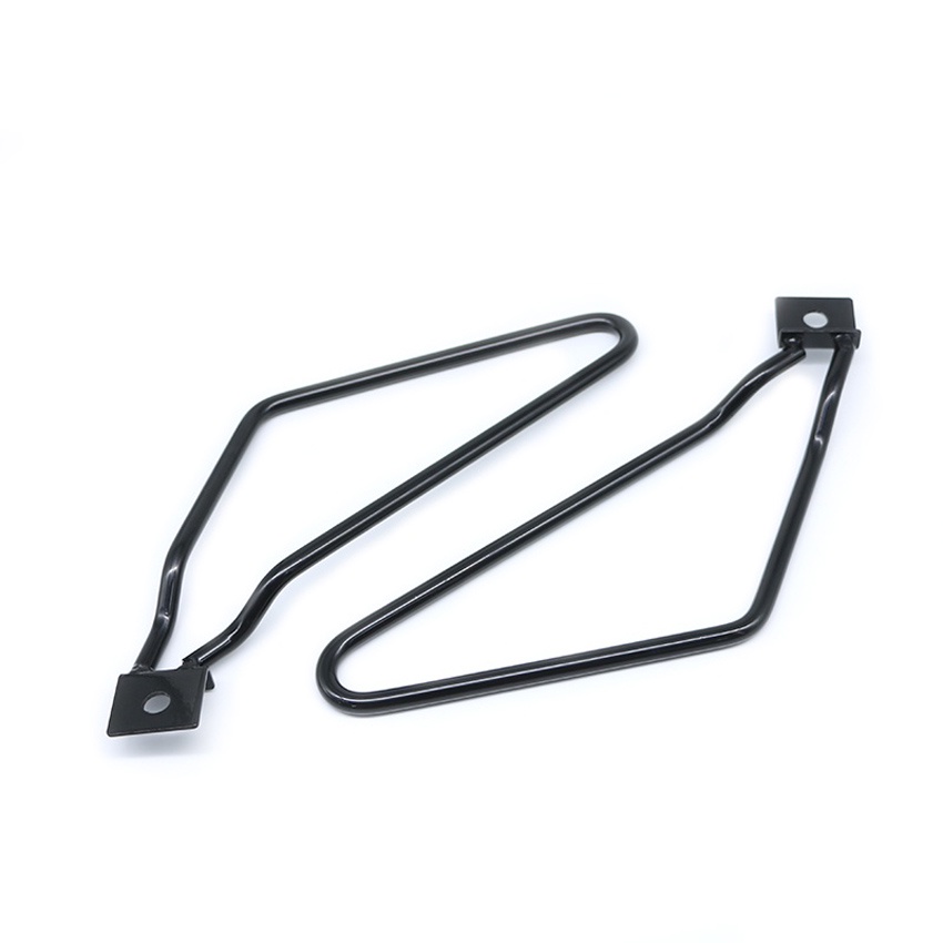 Universal Motorcycle Saddle Bag Support Metal Side Panniers Mount ...