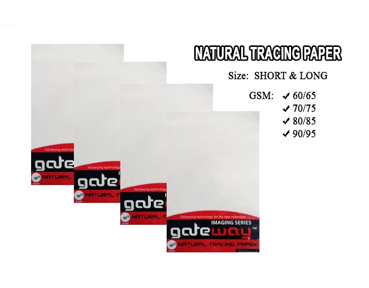 LT ARTS SUPPLY Gateway Imaging Series natural Tracing Paper Size Short ...