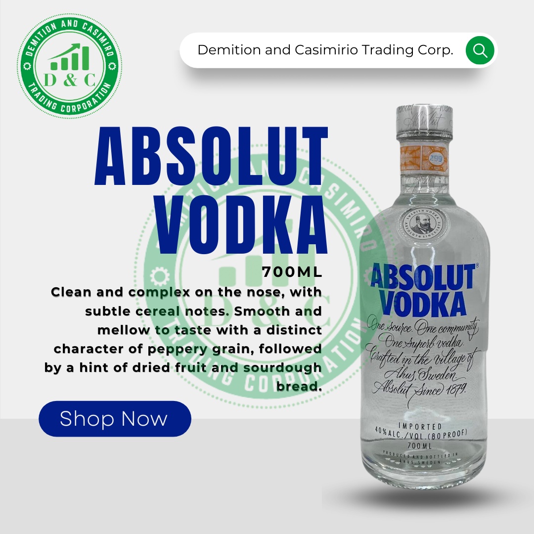 Absolut Vodka 700ml | Lazada PH