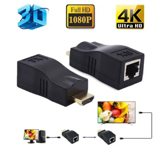 30meters 4K HDMI Extender HDMI Extension up to 30m Extension CAT5e ...