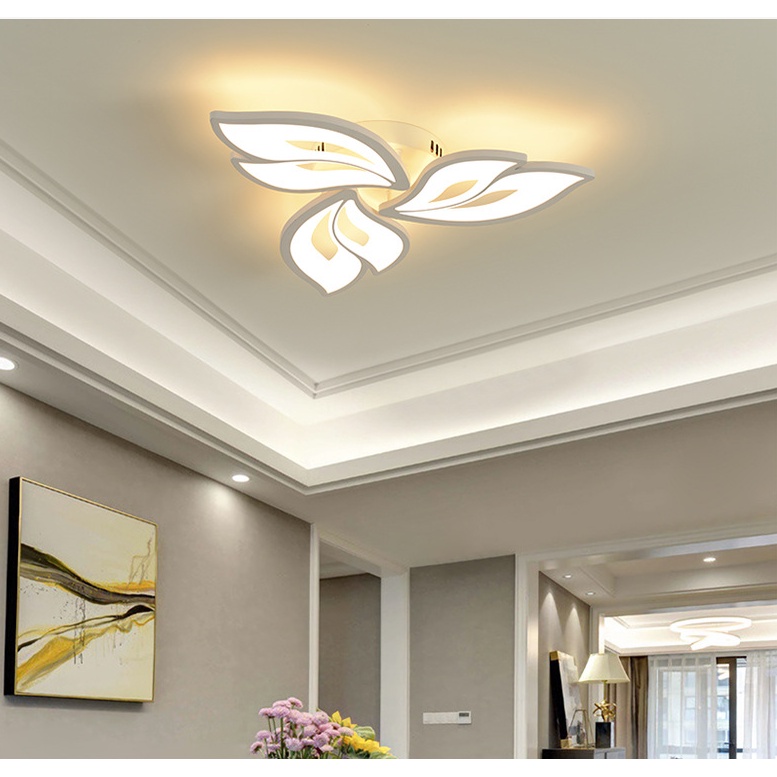 【MG】Modern Exquisite Living Room Simple Chandelier Light LED Chandelier ...