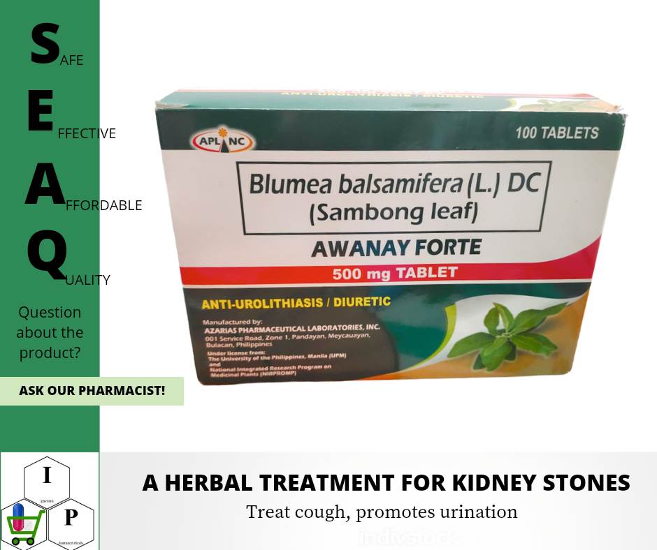 SAMBONG 500mg (100's tablet) | Lazada PH