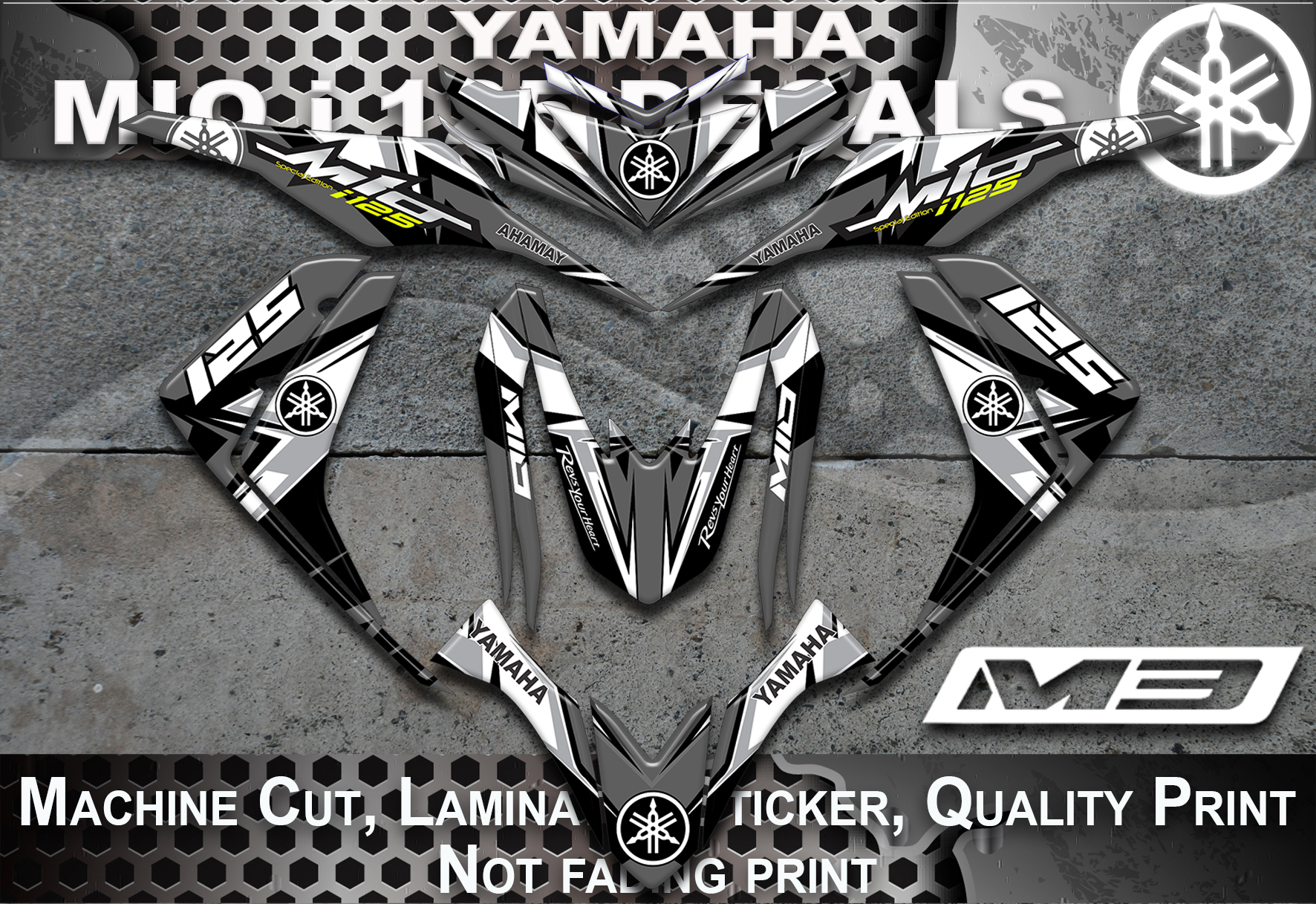 Mio i 125 decals | Lazada PH