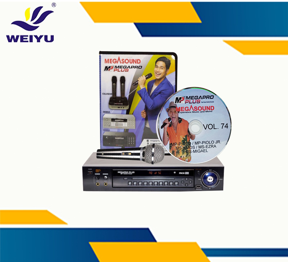 Karaoke Player MP100NS Piolo Megapro Plus with latest volume cd + free ...