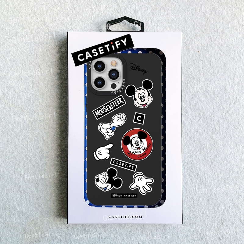 Disney Casetify Mickey Mouseketeer Sticker Casing For iPhone 7 8 Plus X ...
