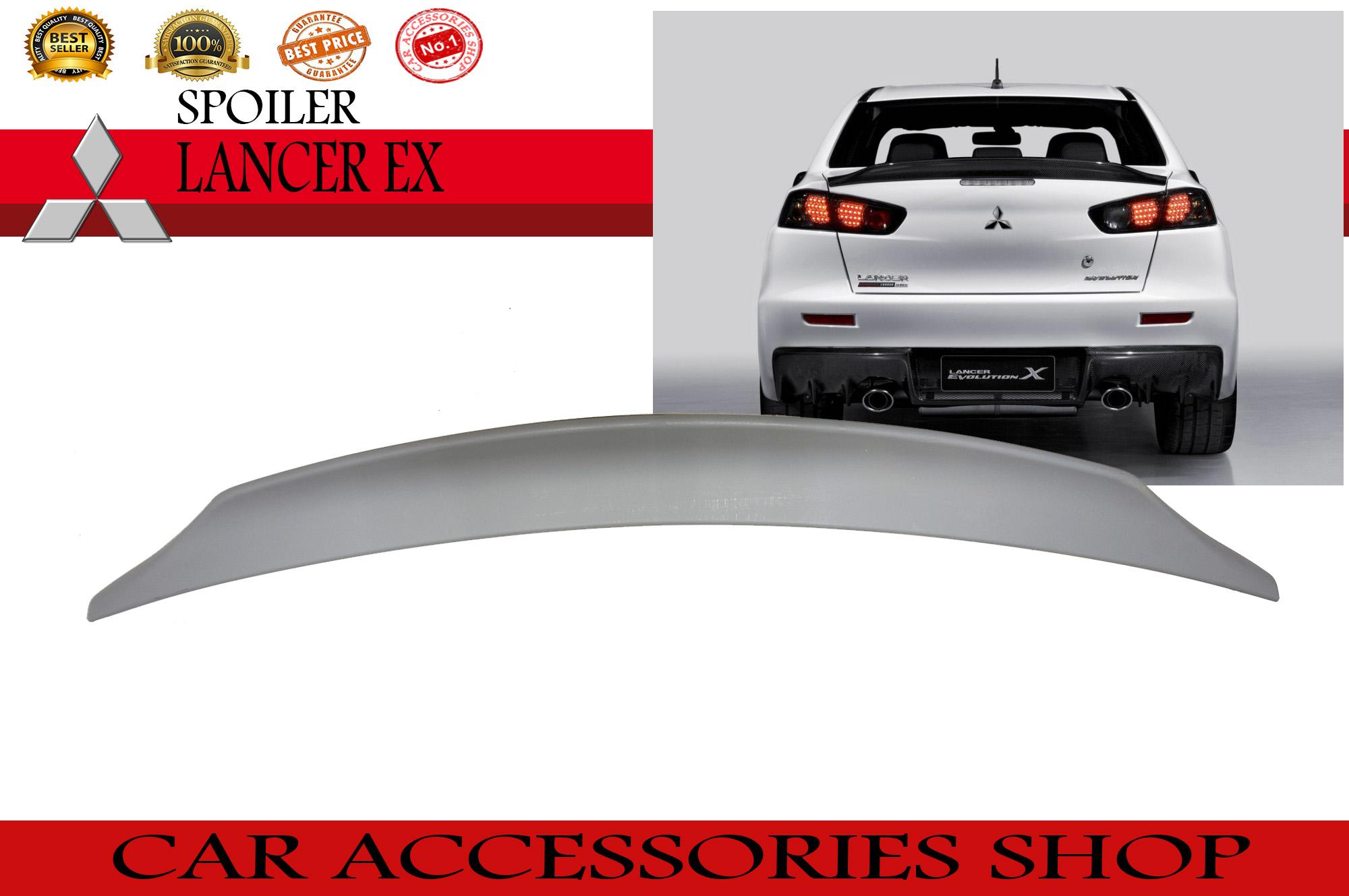 MITSUBISHI LANCER EX Trunk Spoiler Wing and Styling Kits Unpainted ...