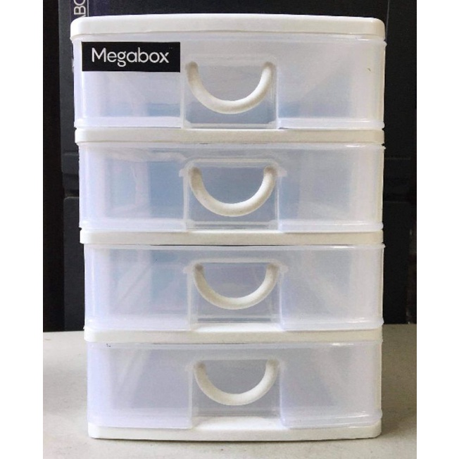 Megabox White Mini Drawer 4/5 Layers | Lazada PH