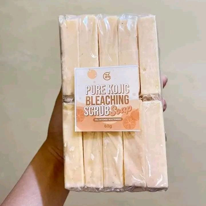 COD FREEBIES G21 Pure Kojic Bleaching Scrub Soap by Jean Bonilla ON ...