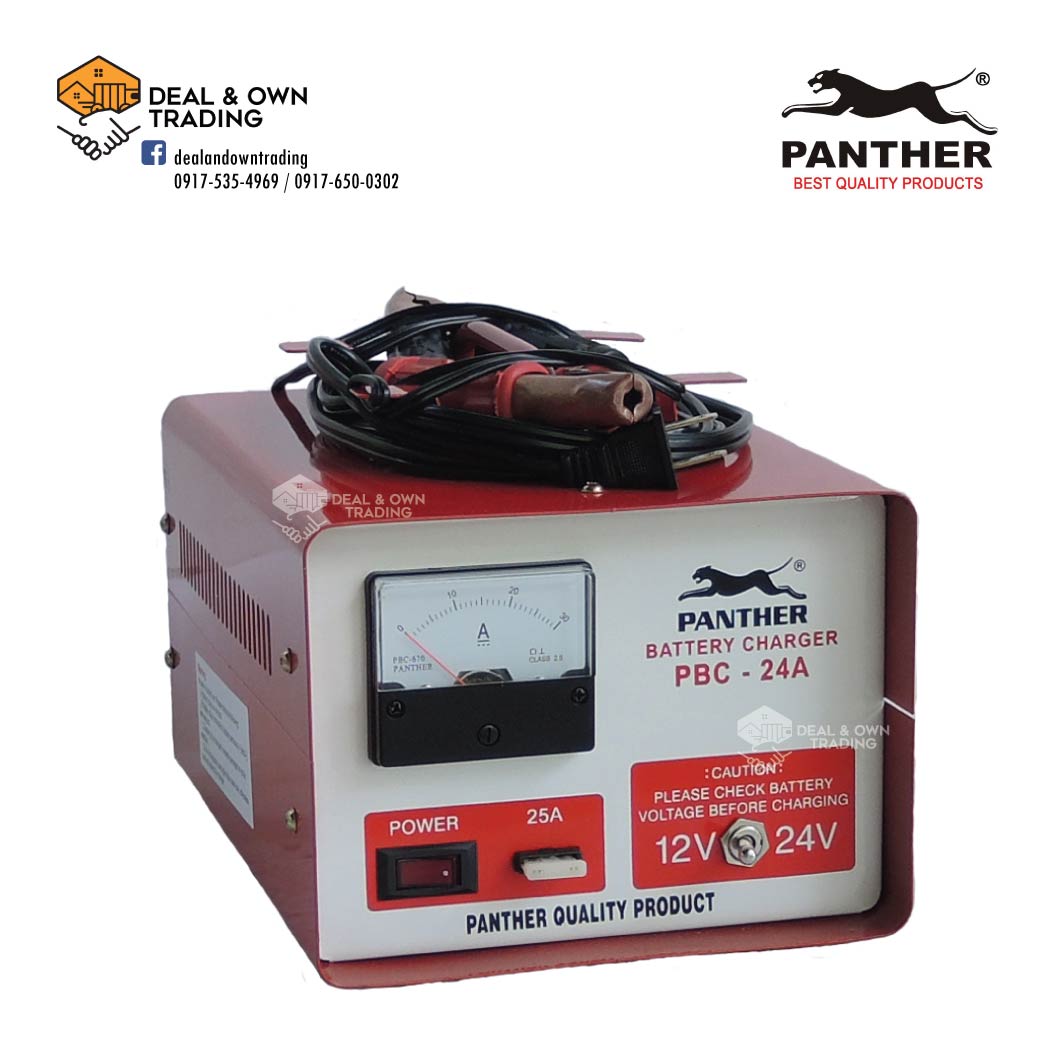 Panther PBC 24A Battery Charger 24 Ampere 12V DC / 24V DC | Lazada PH