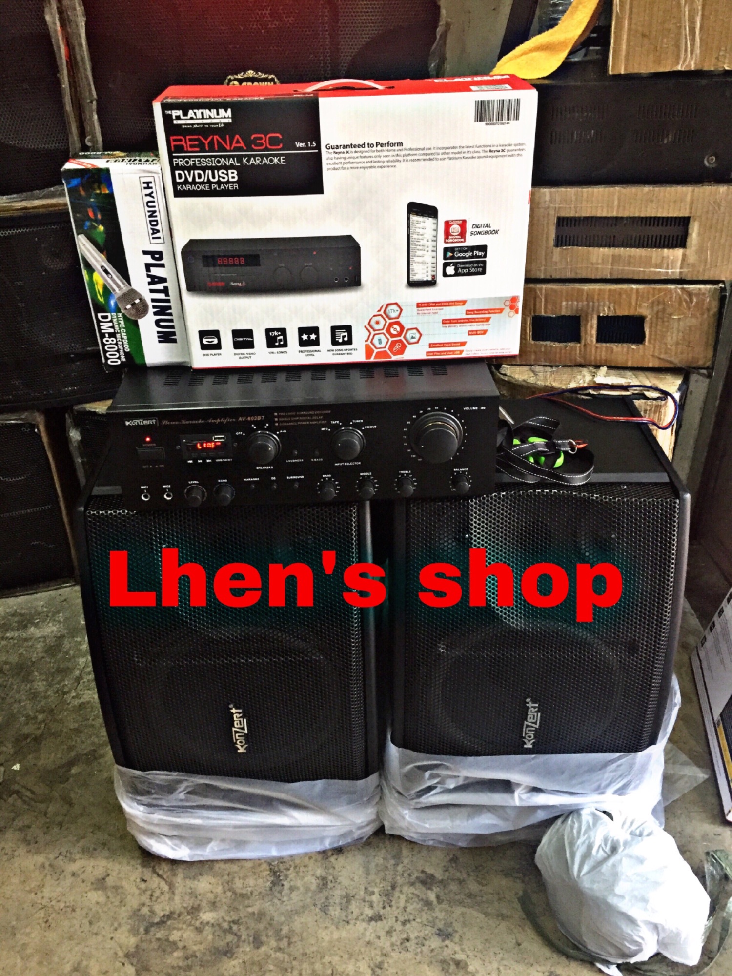 Videoke complete sets with platinum reyna3c | Lazada PH