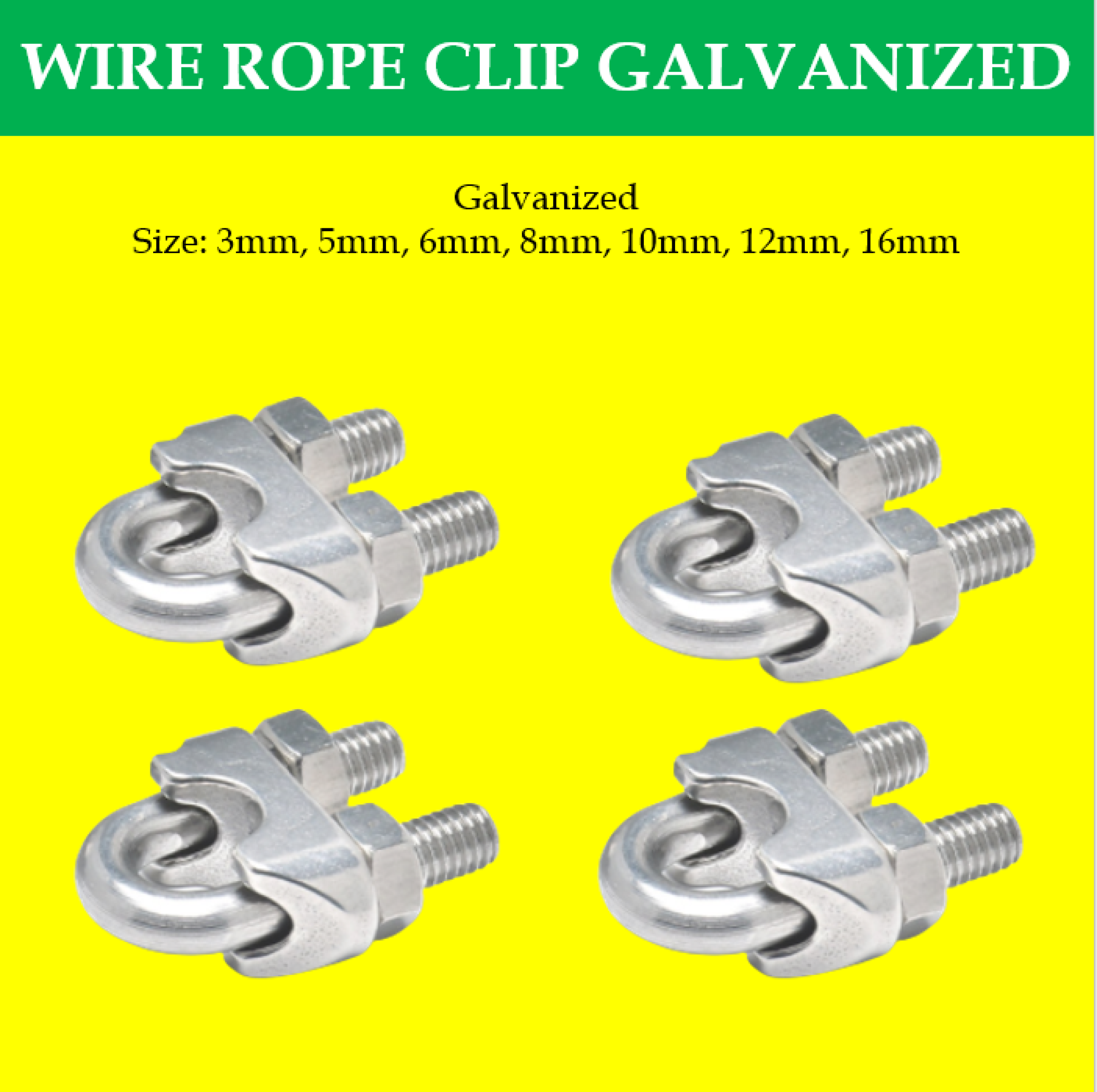 3mm-16mm Stainless Steel Wire Rope Clip thimble turnbuckle Wire Rope ...