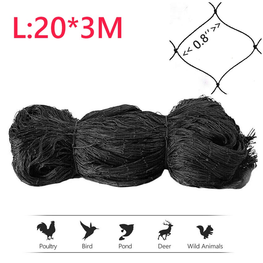 Nylon Bird-Preventing Net Orchard Plant Fruit Agricultural Mesh Protect Tree Crops Plant Anti ...