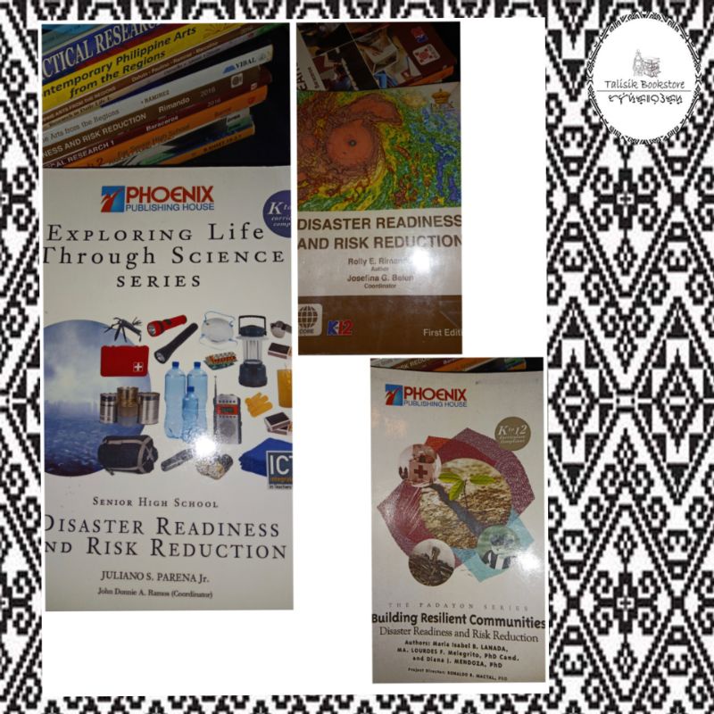 Disaster Readiness and Risk Reduction Books Senior High/SHS (Humss ...