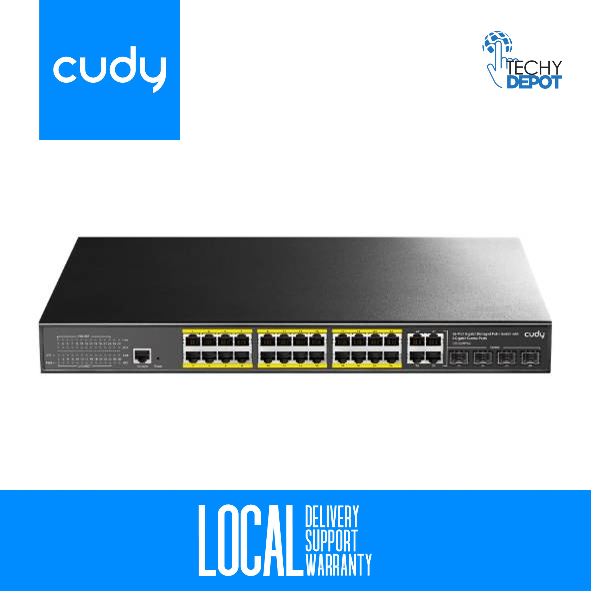 CUDY GS2028-PS4 Managed Gigabit Switch | Lazada PH